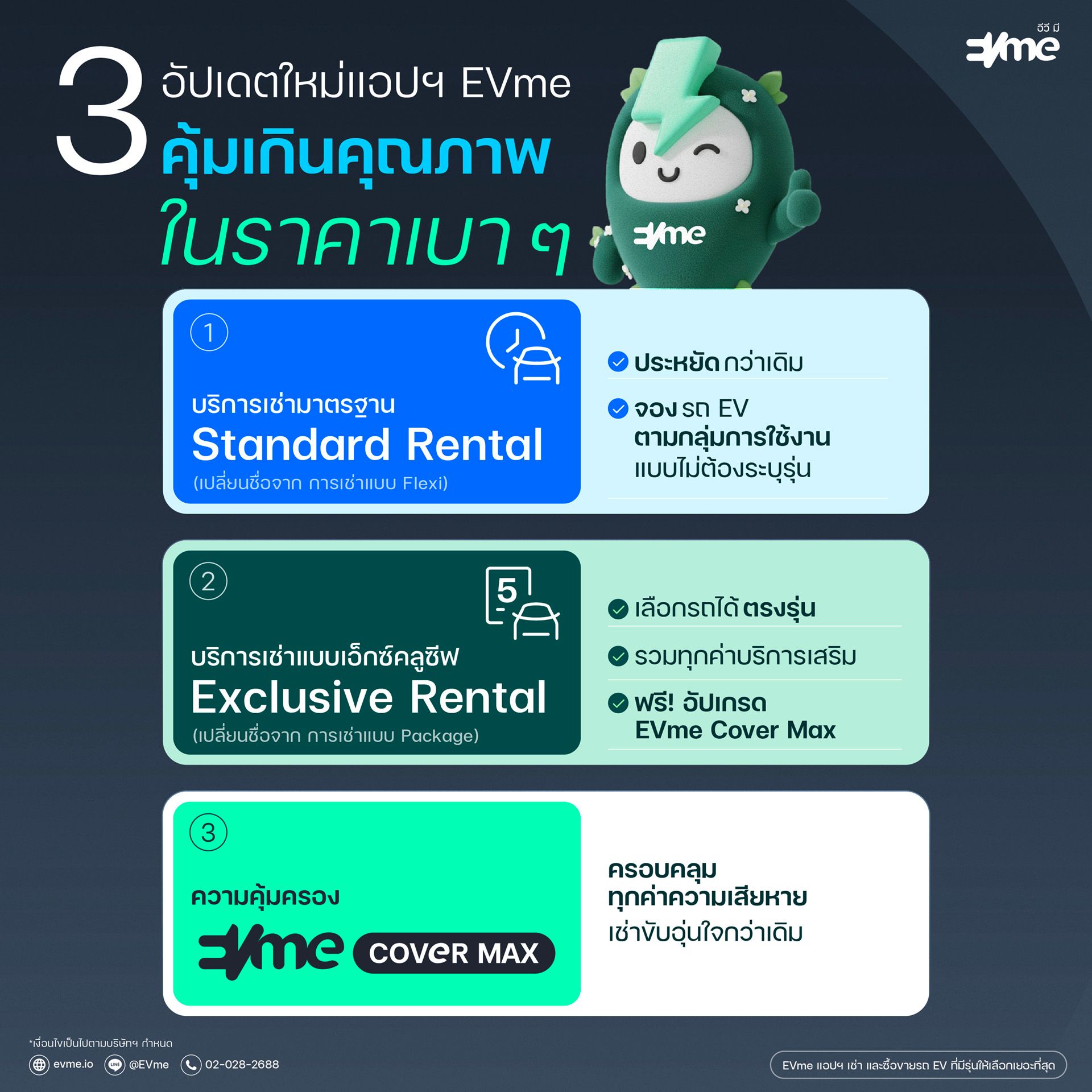 EVme | ทะยานสู่อนาคตกับรถ EV